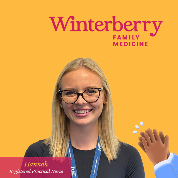 Meet Hannah. One of our highly skilled and caring RPNs. - Winterberry ...